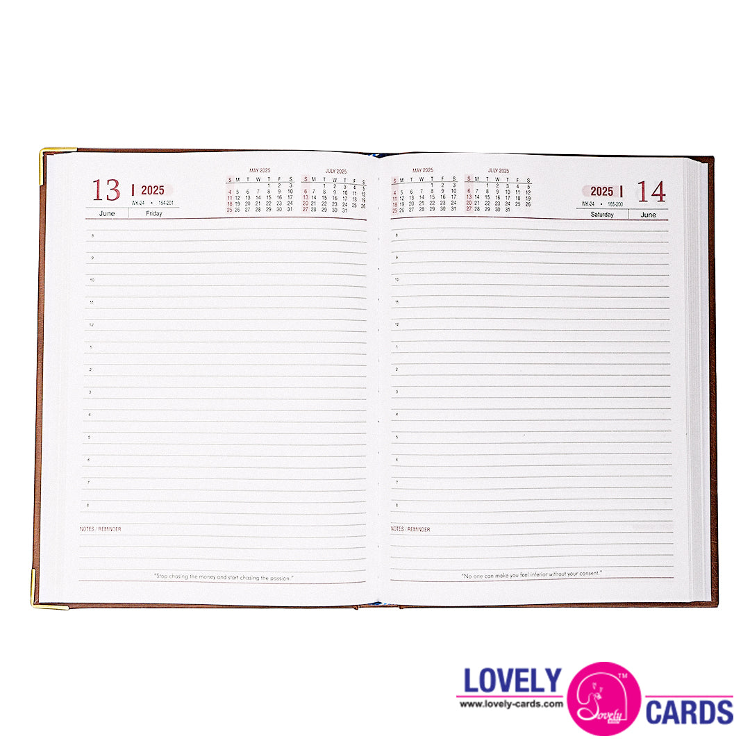 Diary and Calendar. – Lovely Cards