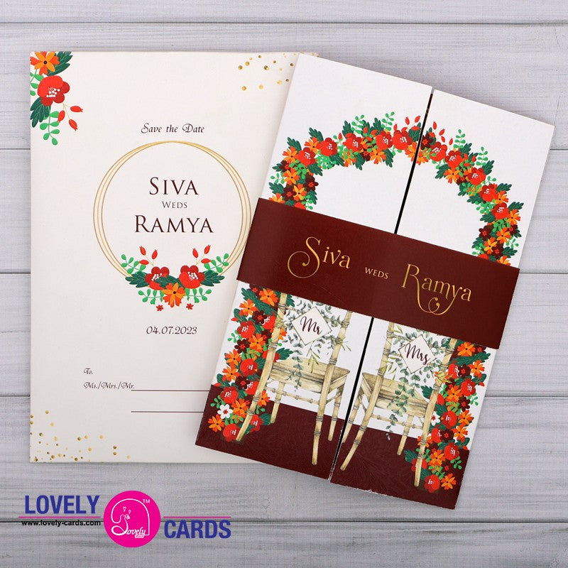 Personalized Wedding Invite-125 – Lovely Cards