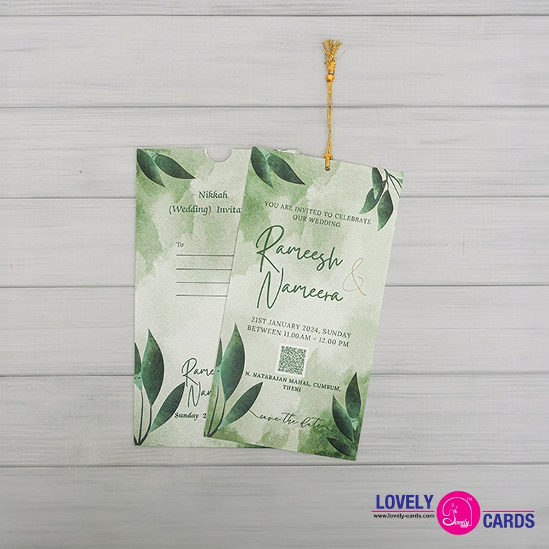 Personalized Wedding Invite-200 – Lovely Cards